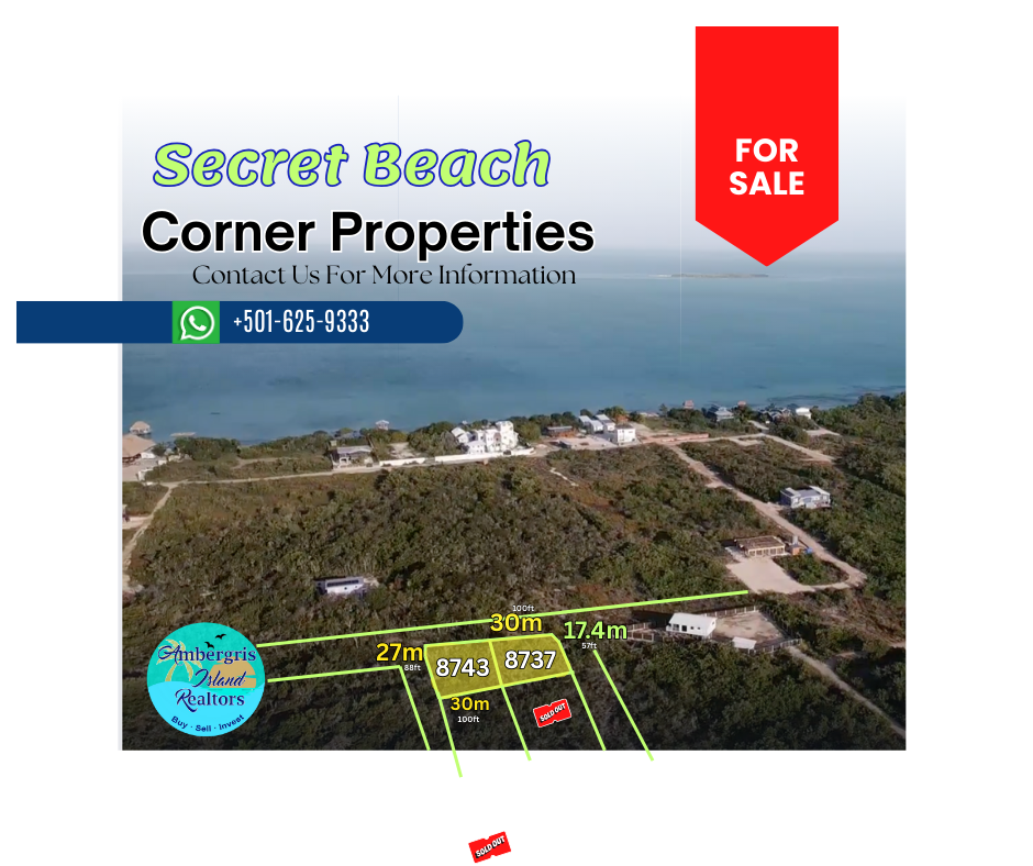 Corner double lot and future main road extension - AIS