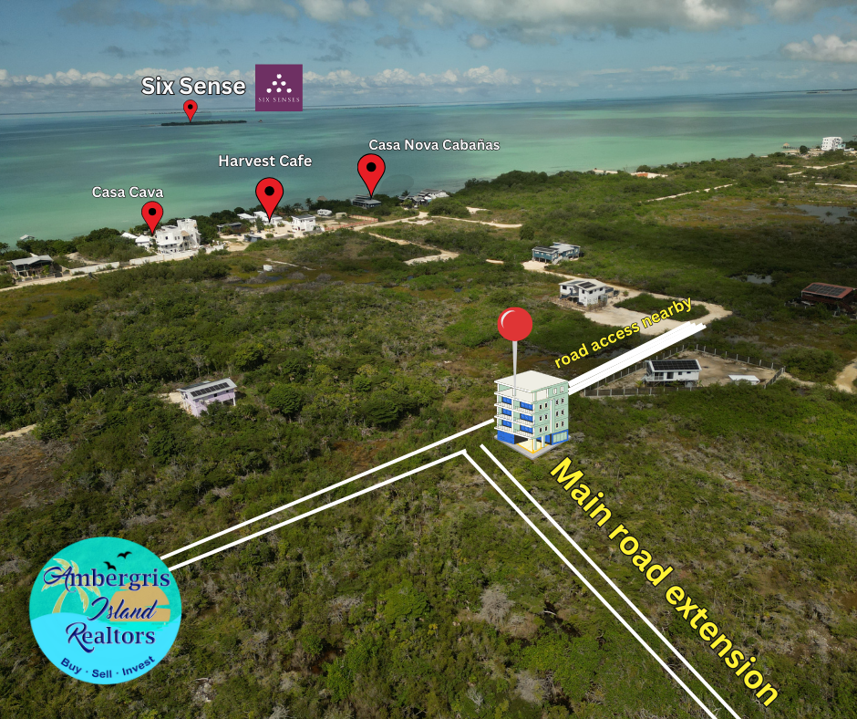 Corner double lot and future main road extension - AIS